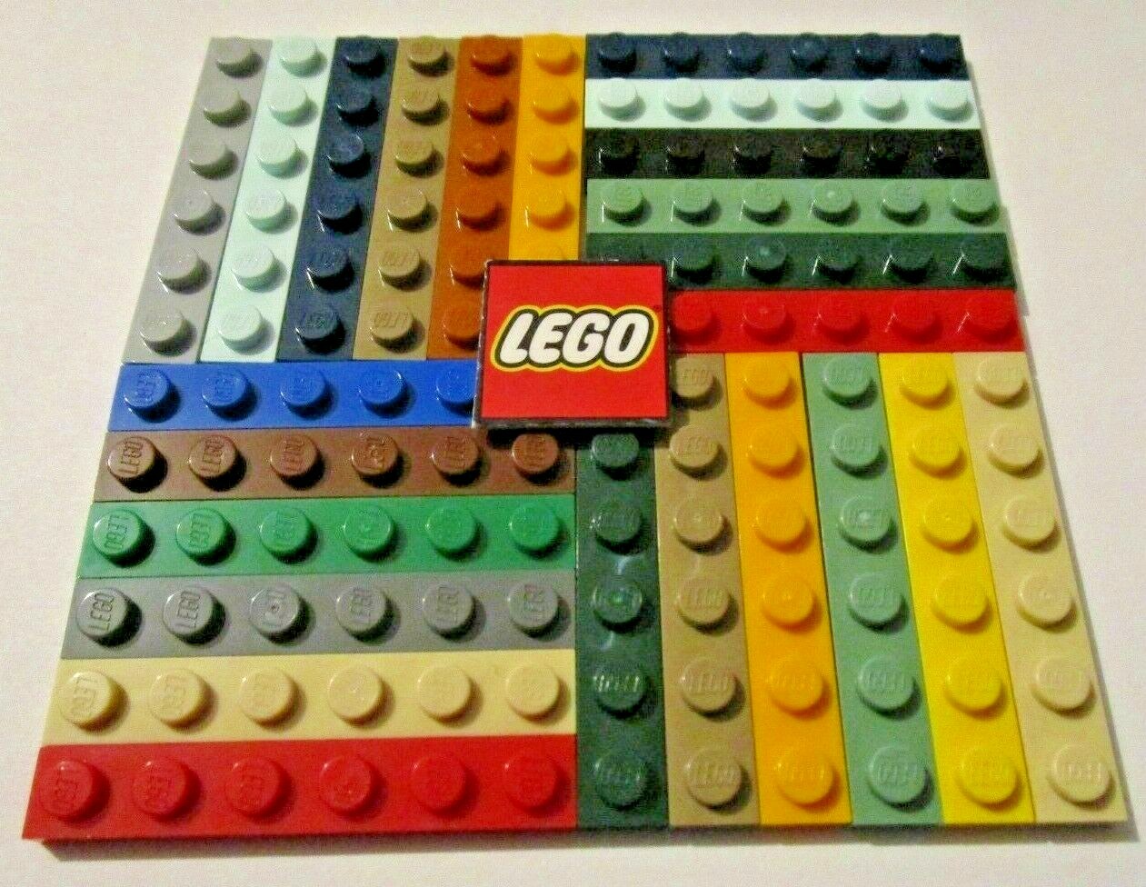 LEGO 1x6 PLATES (Pack of 6) - Design 3666 - Select Colour - FREE ...
