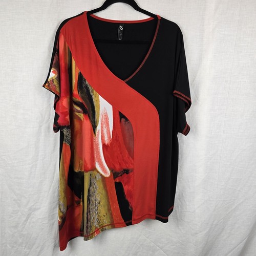 TAKING SHAPE Plus SIZE XL Tunic Top V Neck 27" Bust | eBay