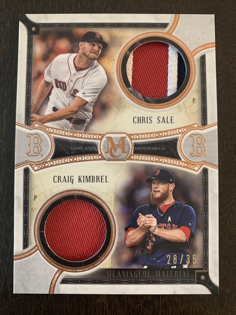 2018 Topps Museum Collection - Dual Meaningful Material Patch Relics ...