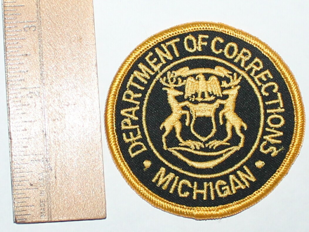 MICHIGAN DEPT OF CORRECTIONS DOC MI State Penitentiary Prisons Police ...
