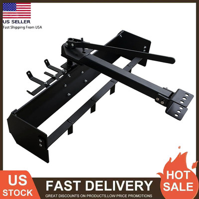 42" Tow Behind Box Scraper Lawn Tractor Attachments for ATV UTV Tractor ...