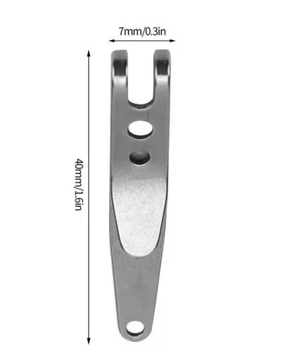Stainless Steel Pocket Clip Keychain for Victorinox Wenger Swiss Army ...