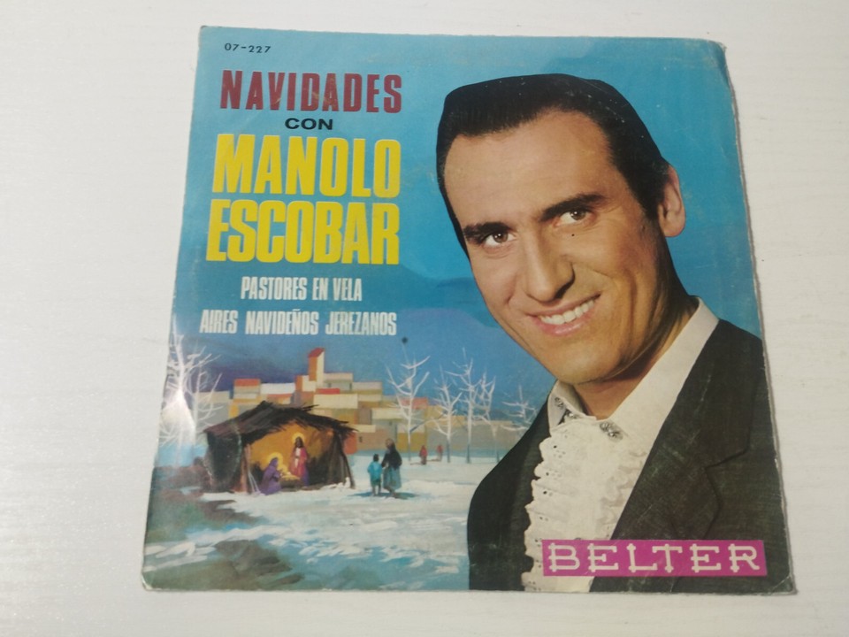 MANOLO ESCOBAR Hirten IN Kerze 1965 07-227 Belter - Single LP vinyl 7 ...