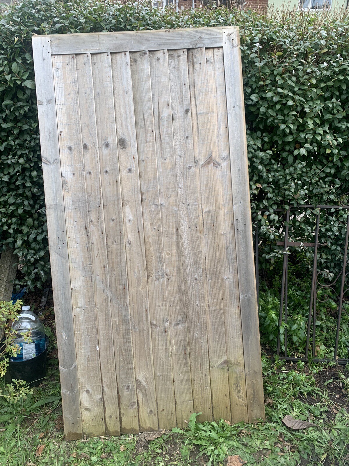 wooden back gate | eBay UK