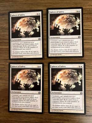 MTG 4x Sphere of Safety Return to Ravnica 024/274 x4 LP | eBay