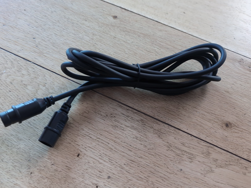 DMX cable 3m - male female - cord 3 pins extension 3 meters 300 cm *NEW ...