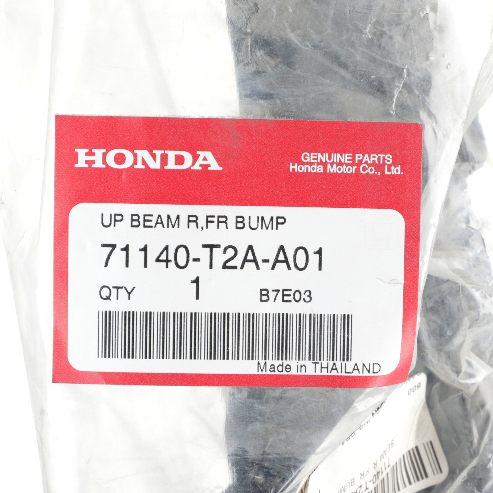 Honda OEM 13-16 Accord Front Bumper-upper Support Right 71140T2AA01 for ...