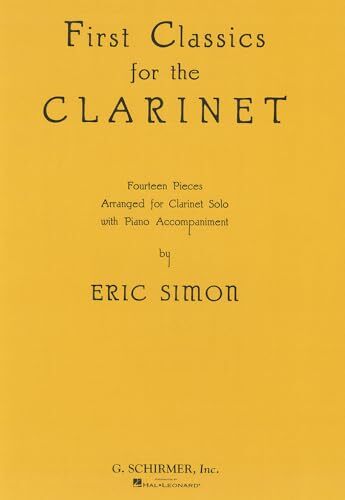 First Classics for the Clarinet 9780793549924 | eBay