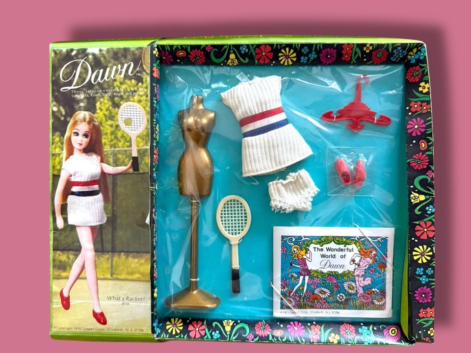 1969 Original Topper Dawn Doll Outfits NRFB MOD Big Lot Of 5!! | eBay