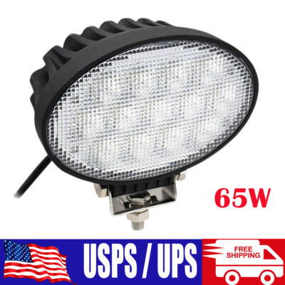 65W Oval LED work Light Tractor Lamp for John Deere 7020-7030 8020-8030 ...