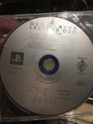 DVD Player (Lecteur DVD) Version 2.12 PS2 PlayStation 2 Install Disc ...