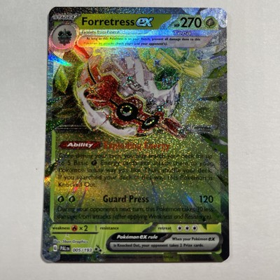 Forretress ex 005/193 Double Rare Paldea Evolved Pokemon TCG MINT | eBay