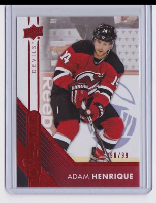 2016-17 Red Adam Henrique 90/99 New Jersey Devils #135 | eBay