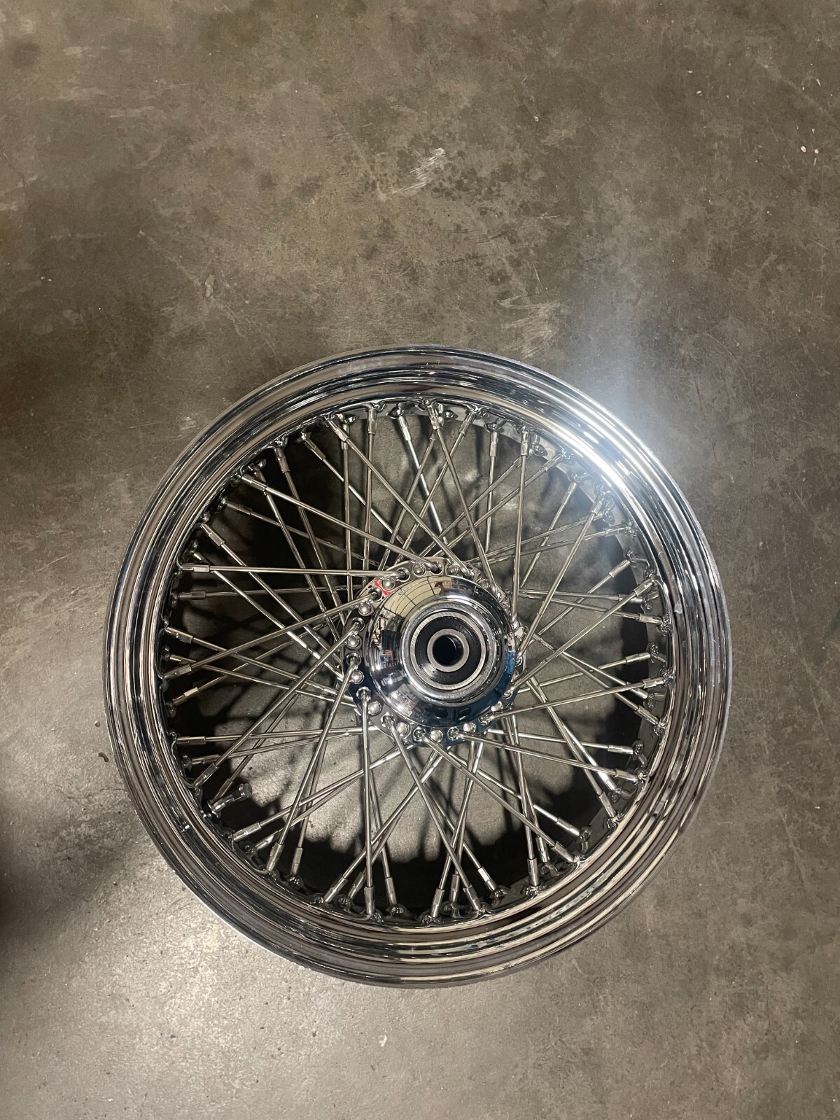 DNA 16"X 3.5" 60 SPOKE FRONT WHEEL SINGLE DISC 3/4" BEARINGS 00-06 FLST ...