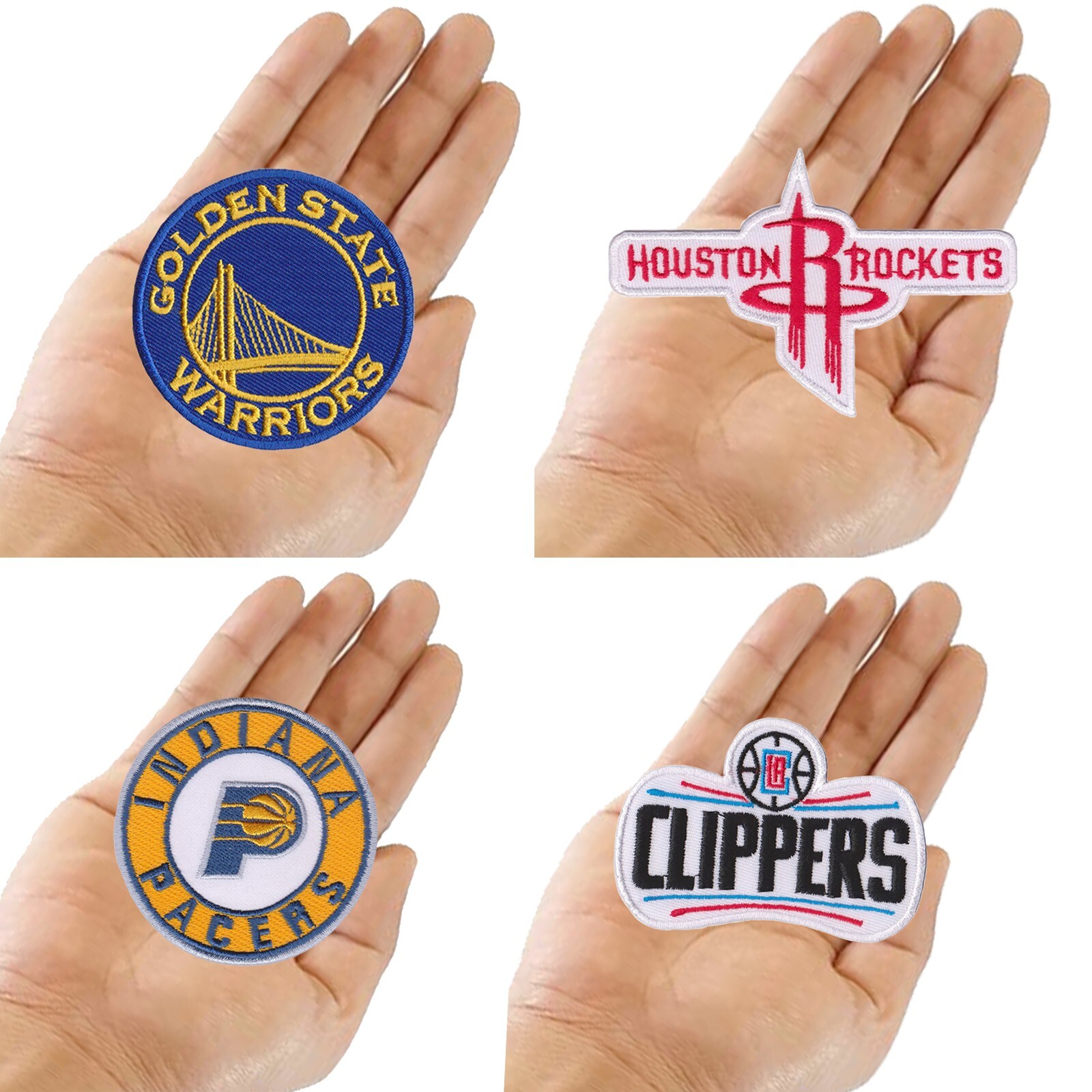 33 pcs National Basketball Association NBA Basketball Logo Sew Iron On ...