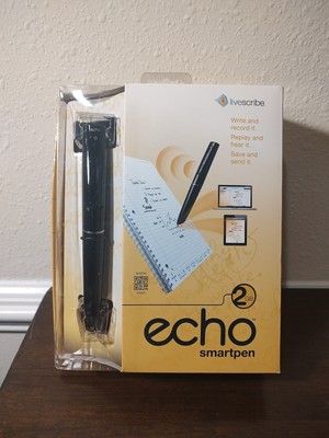 LiveScribe ECHO Smart Pen 2GB Write Read Record Black | eBay