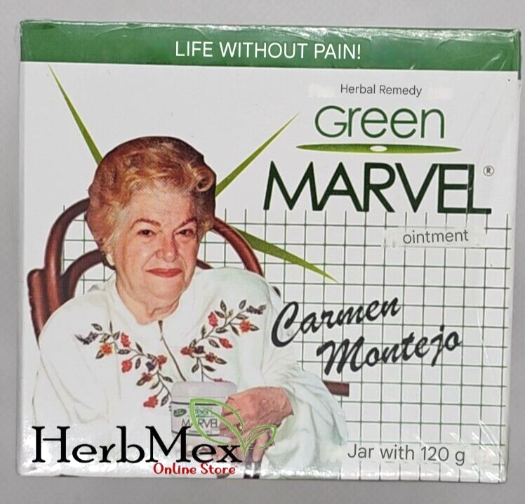 Green Marvel ointment Muscle/Joint Aches Pain gren marvel cream ...