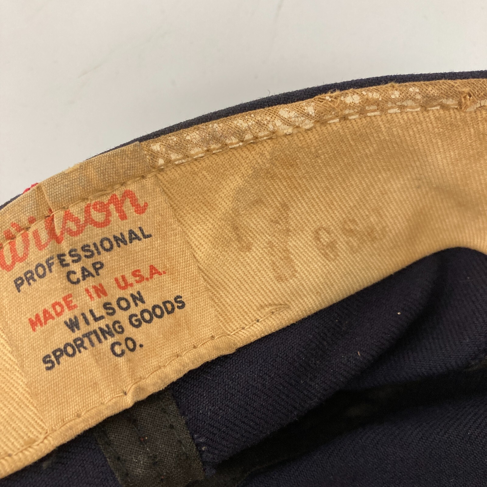 Vintage 1960’s Washington Senators Game Used Wilson Baseball Cap Hat | eBay