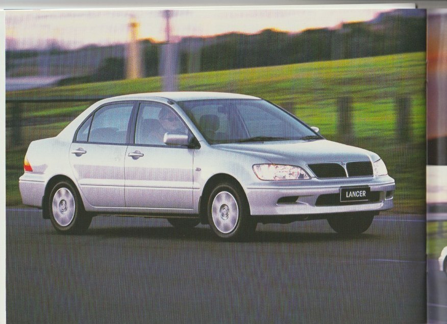2002 MITSUBISHI CG LANCER 2.0L VRX EXCEED Australian 16p Brochure & 8p ...
