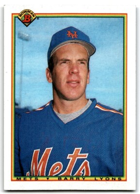 1990 Bowman Baseball Card Barry Lyons New York Mets #139 | eBay