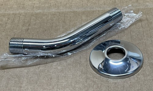 DELTA MONITOR REPLACEMENT Shower Arm RP6023 Flange RP6025 Chrome OEM ...
