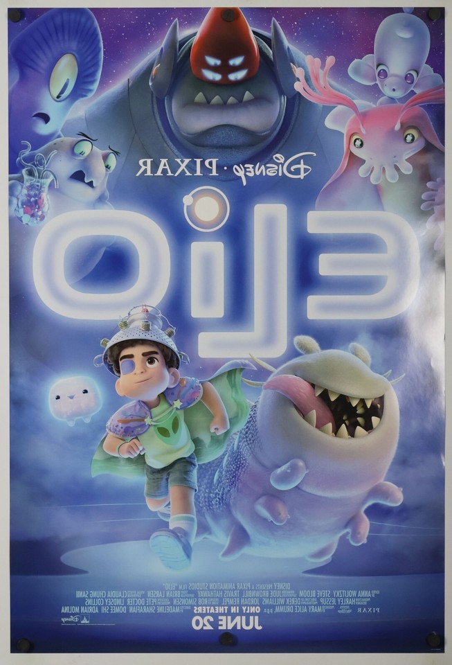 Elio - original DS movie poster 27x40 D/S US FINAL MINT Pixar 2025 | eBay