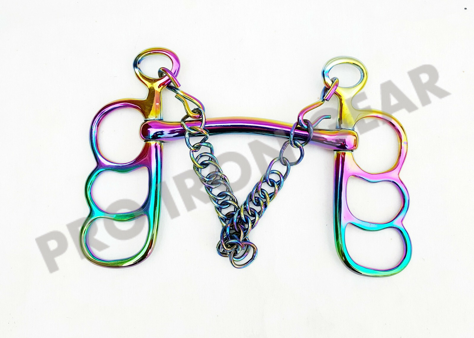 Rainbow Color Butterfly Bit Pelham Fancy Bit Mullen Mouth Horse Bit | eBay