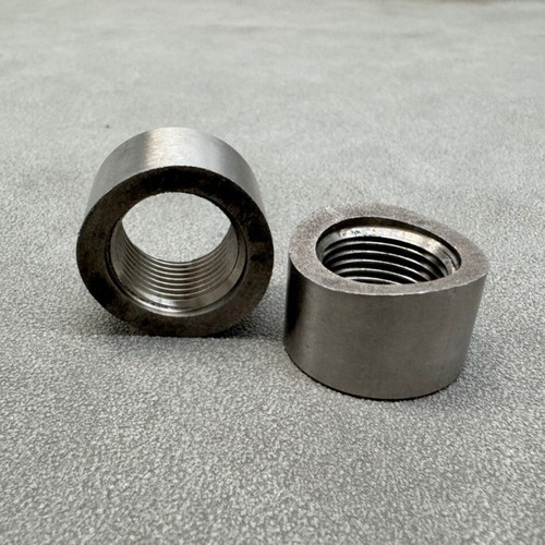 2Pack O2 Oxygen Sensor Curve Notched Nut Bung M18 X 1.5 304 Stainless ...