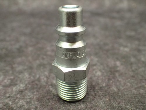 (Lot of 2) NEW Amflo CP25 Plug, 3/8" I/M, 3/8" MNPT, Steel (BN458) | eBay