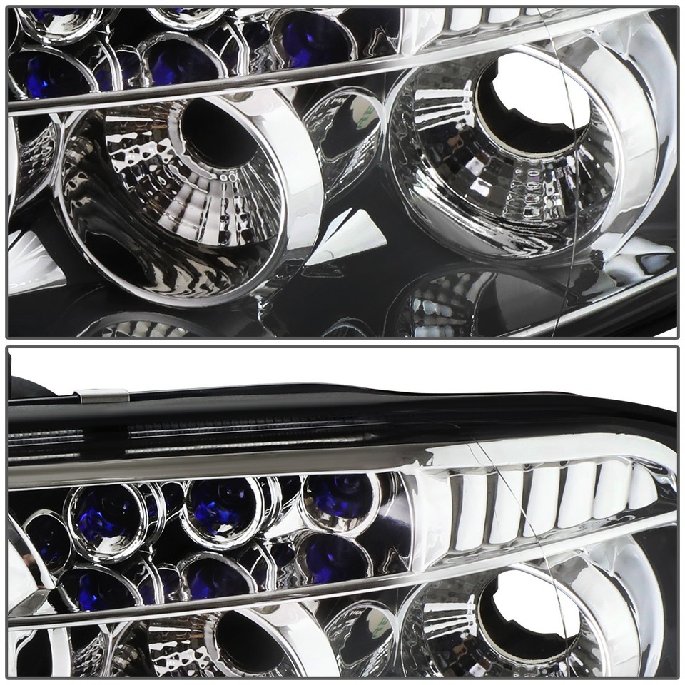 FOR 1992-2000 LEXUS SC300/SC400 CHROME HOUSING PROJECTOR HEADLIGHTS W ...