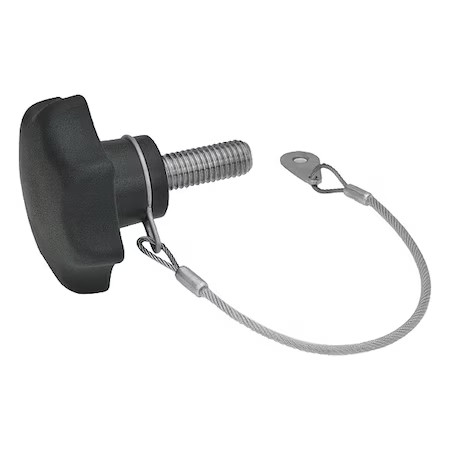 J.W. Winco 6336.13-40-M8-25-H Hand Knobs With Loss Protection | eBay