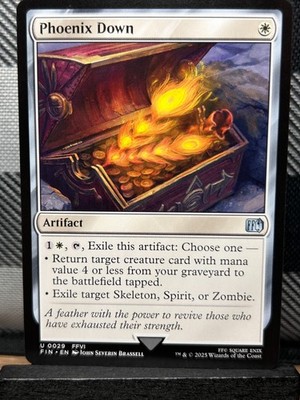 MTG TCG: Phoenix Down 29, Final Fantasy | eBay