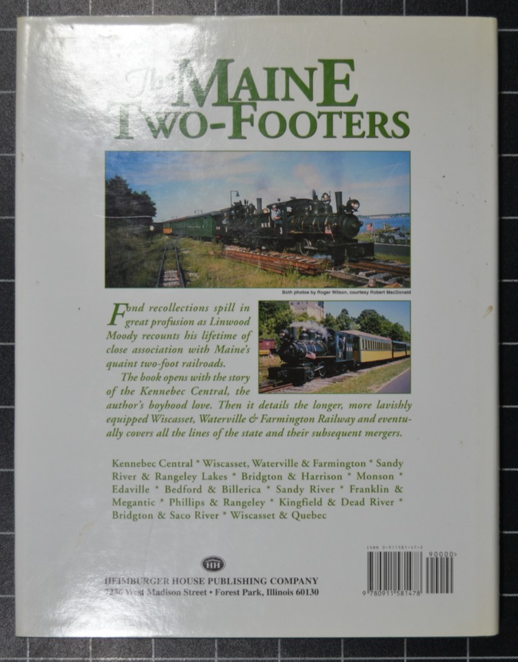THE MAINE TWO-FOOTERS - LINWOOD W. MOODY - 1998 | eBay