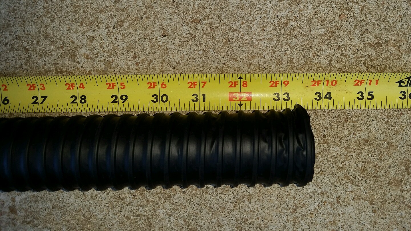 1.5 Inch ID Vinyl Defroster ACHeat Dash Vent Blower Duct Hoses NOS.2 ...