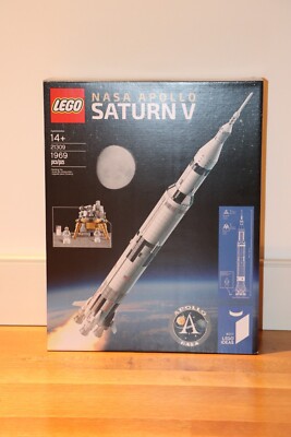 LEGO Ideas: NASA Apollo Saturn V (21309) SEALED & SHIPS FAST ...