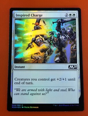 1x Inspired Charge | FOIL | M20 Core Set 2020 | MTG Magic Cards | eBay
