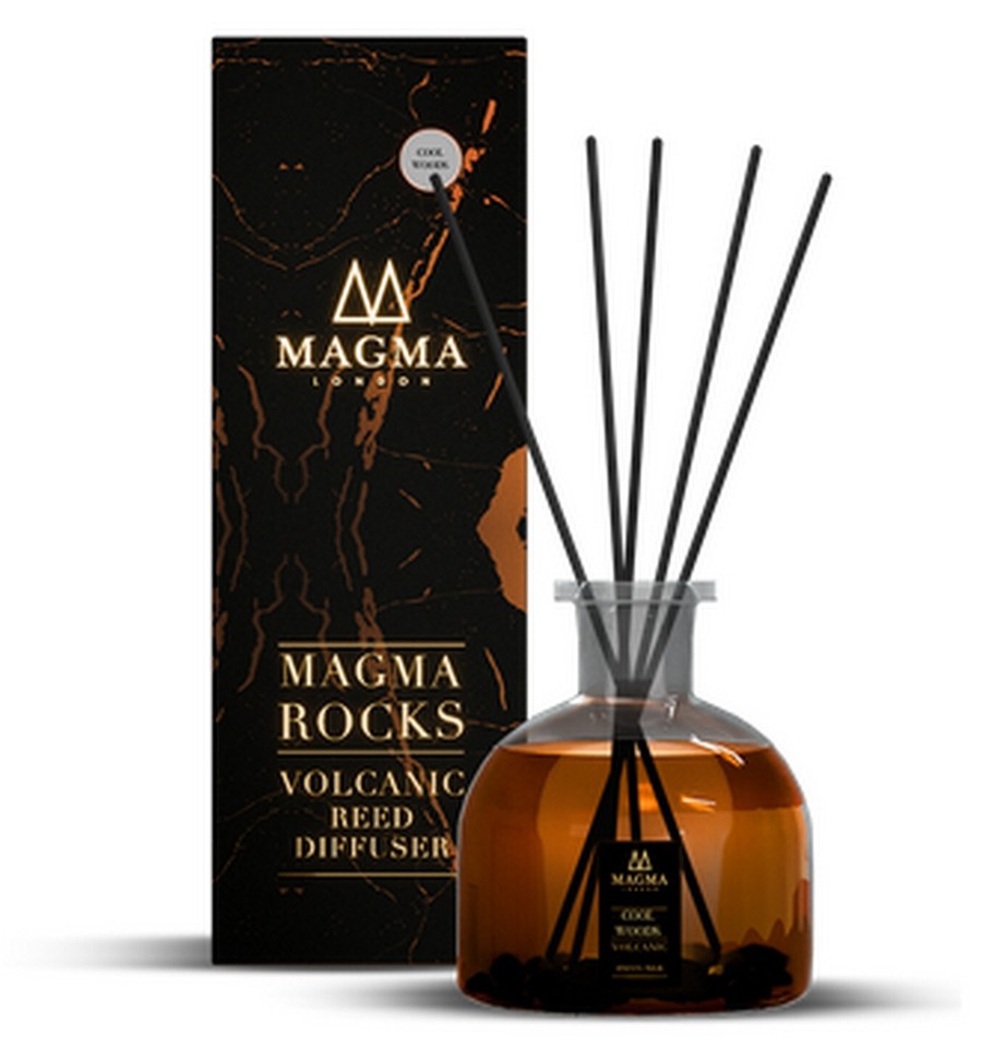 Magma London Volcanic Rocks, Essential Oils Rock Reed Diffuser Gift Box ...