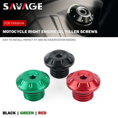Right Engine Oil Filler Screw for YAMAHA MT-09/SP MT09 Tracer 900 /GT ...