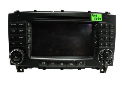 MB MERCEDES CLK W209 GPS NAVIGATION RADIO NAVI SAT NAV COMAND HIGH HEAD ...