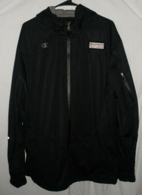 CHIP GANASSI RACING RACE USED HOODED TEAM PIT CREW JACKET XL LARSON ...