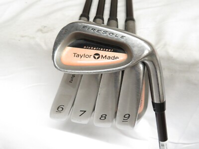 Used TaylorMade Firesole Iron Set 6-PW Taylormade Bubble Regular Flex ...