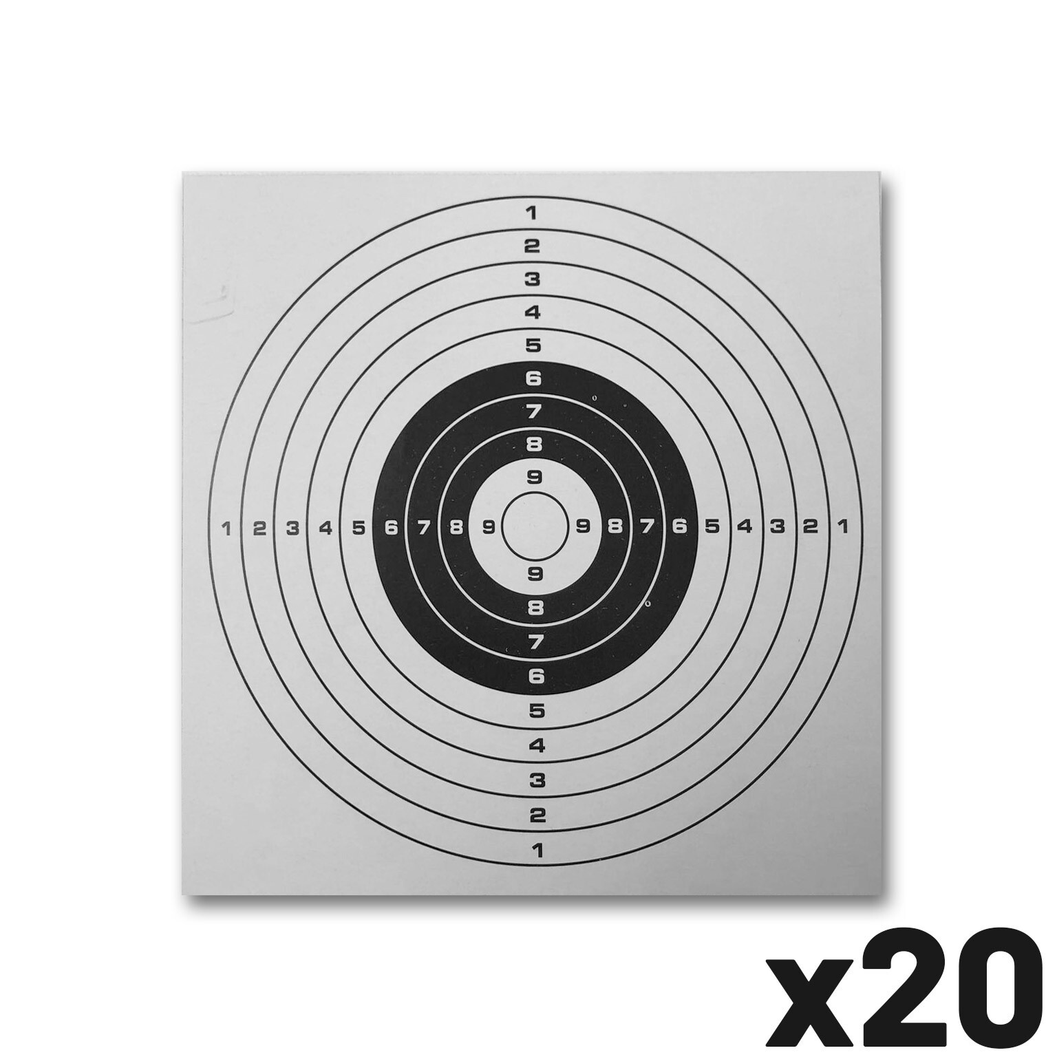 Horizon Airsoft Air Rifle Spinning Shooting x20 Target Stand Holder ...
