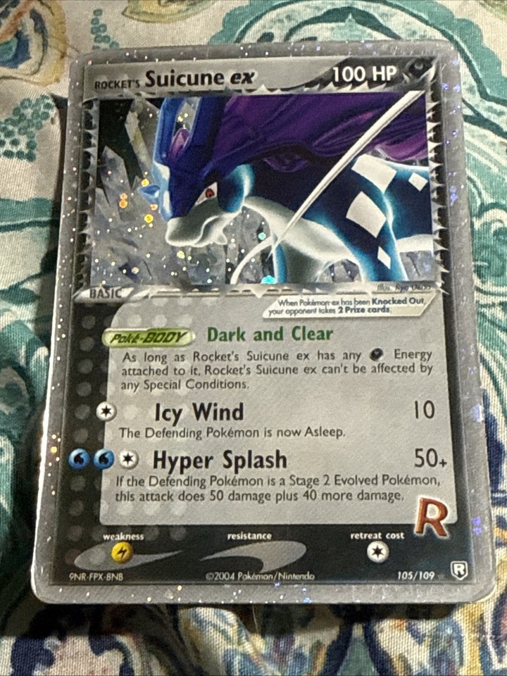 Rocket's Suicune ex 105/109 Team Rocket Returns Holo | eBay