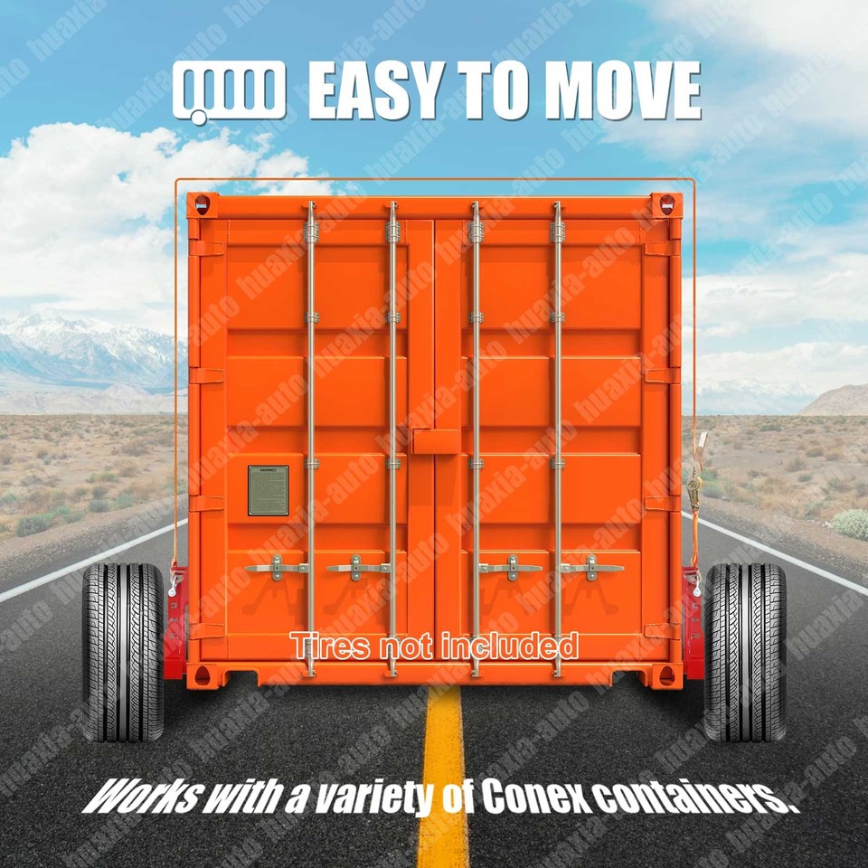 New upgrade superior Shipping Container Wheels/8x 6.5 Lug/Container ...