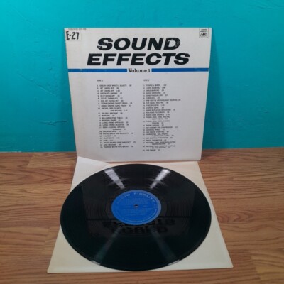 VTG. SOUND EFFECTS VOL. 1 SUPER-SOUND LP VINYL RECORD | eBay