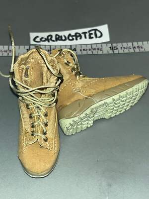 1/6 Scale Modern Era Cloth / Leather Combat Boots | eBay