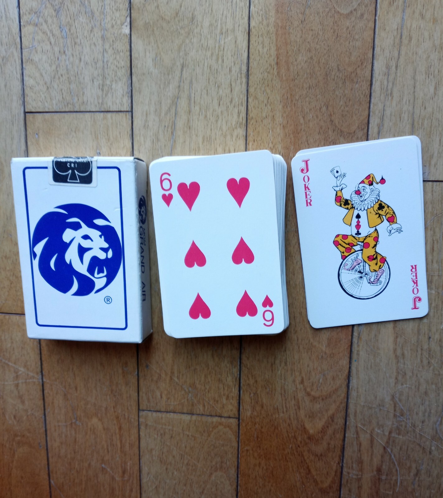 Rare MGM Grand Air Complete Deck of Playing Cards With Box | eBay