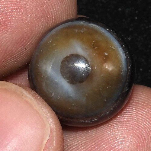 Large Genuine Ancient Bactrian Agate Bead with Rare Pattern Circa 2500 ...