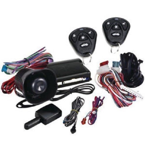 Avital 3100L 1-Way Car Security System Alarm Keyless Entry w/ Door Lock ...