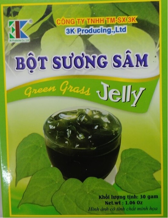 Green Grass Jelly